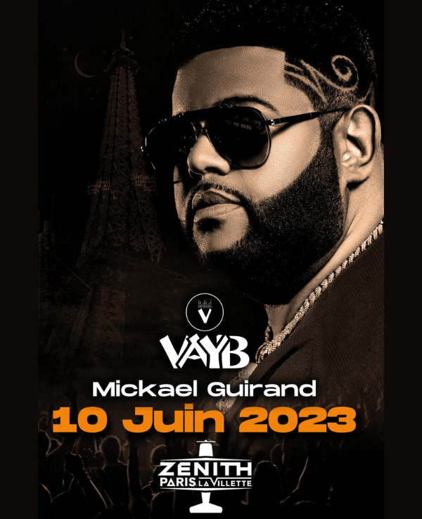 Parking Vayb - Mickaël Guirand - Zénith de Paris - Réservez votre place ...