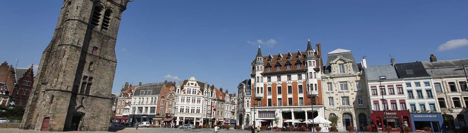 Park in the city of Béthune