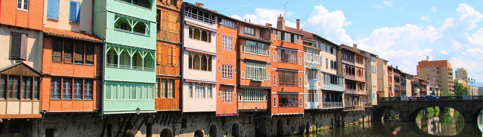 Park in the city of Castres