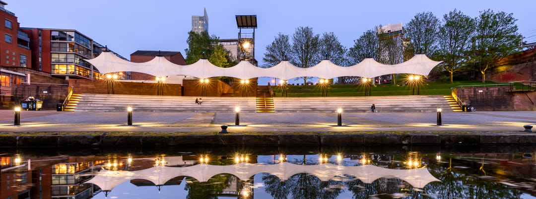 Car park for Castlefield Bowl